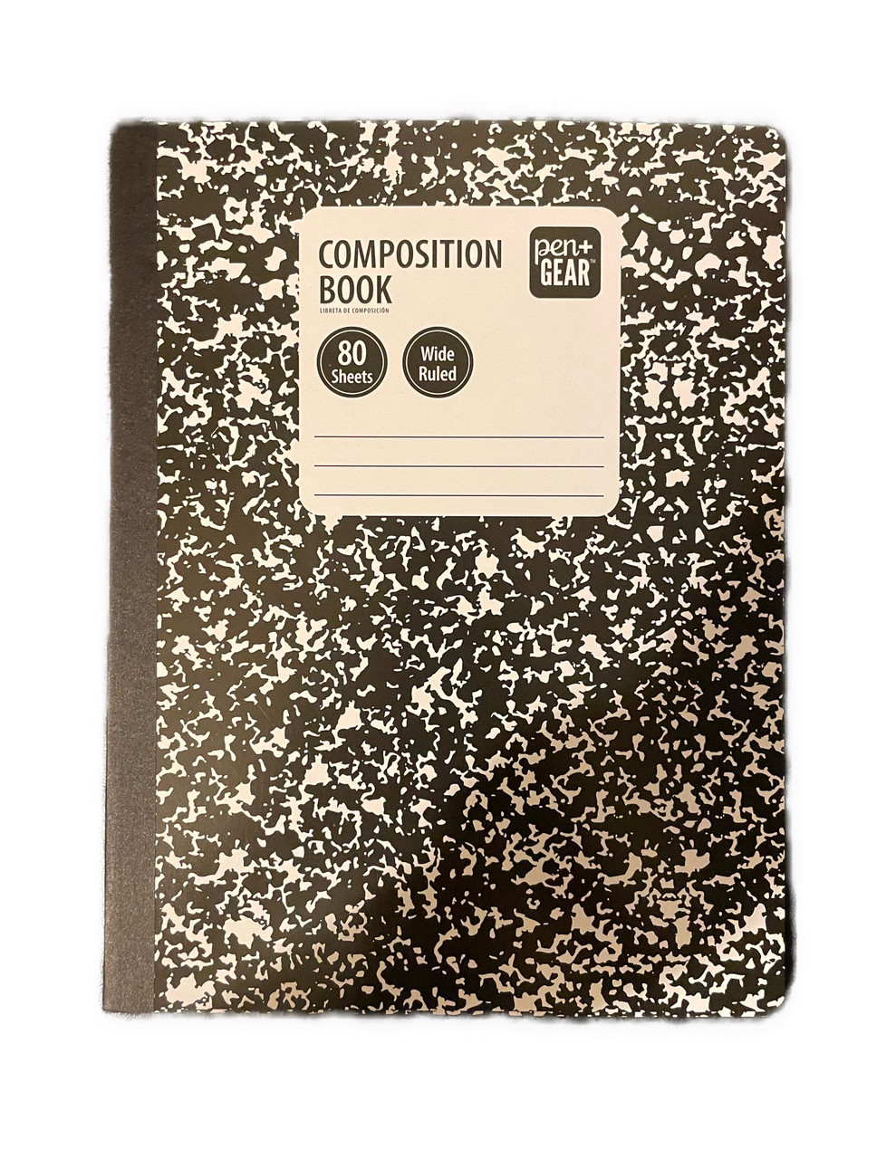 Pen + Gear Composition Book, Wide Ruled, 80 Pages