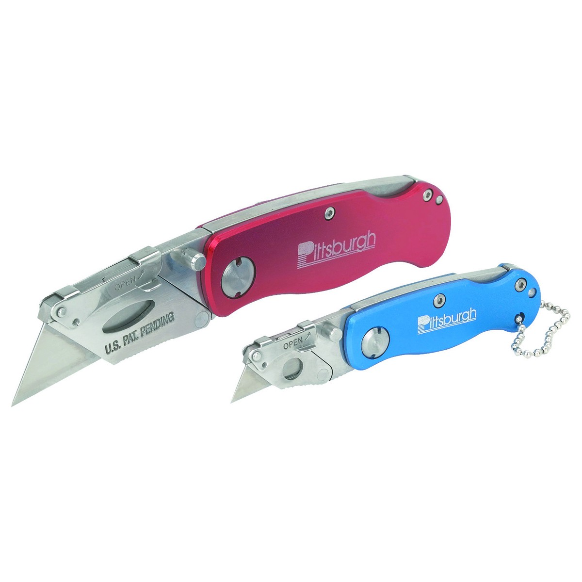 Pittsburgh Locking Back Utility Knife Set
