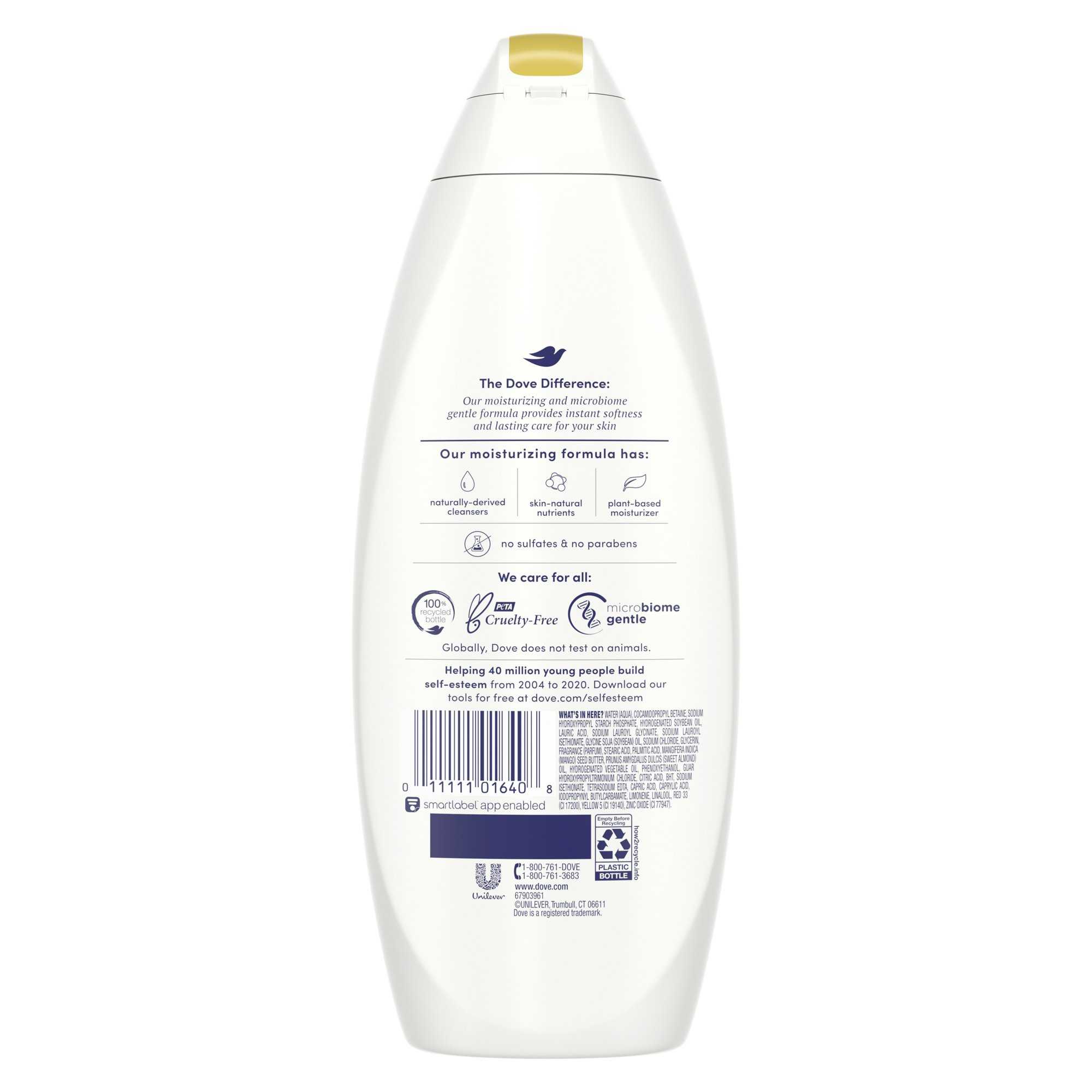 Dove Glowing Body Wash Mango Butter and Almond Butter