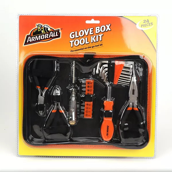 Armor All Glove Box Tool Kit, 24 piece
