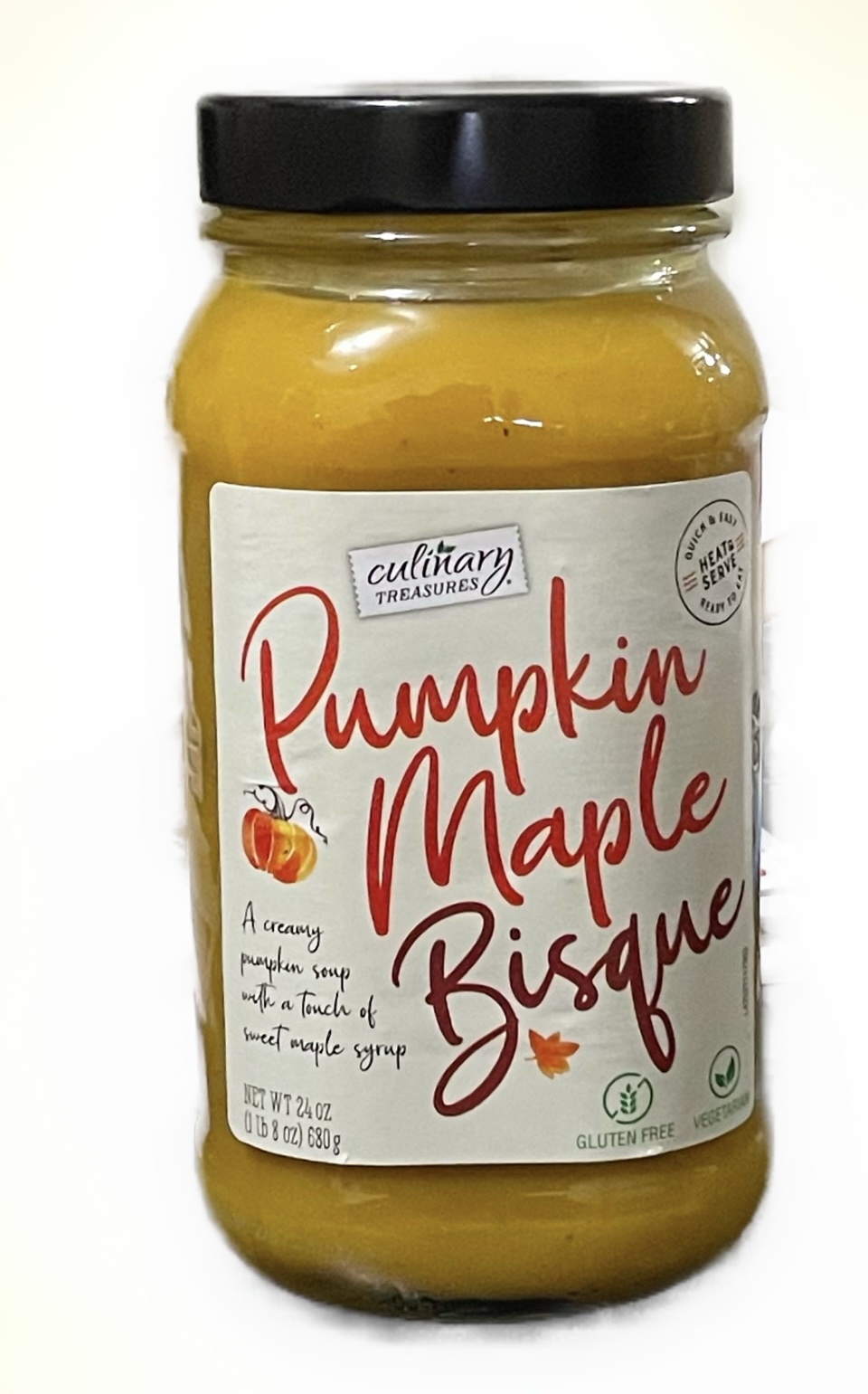 Culinary Treasures Pumpkin Maple Bisque 8 Oz