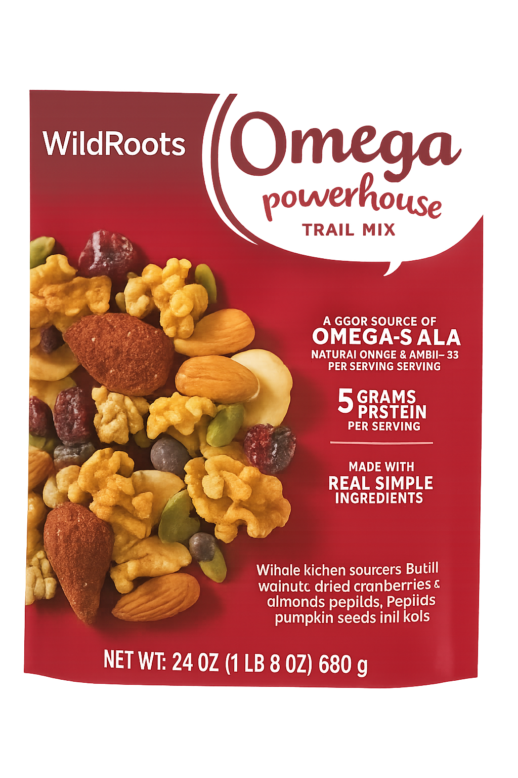 Wildroots Omega Powerhouse Trail Mix 24oz