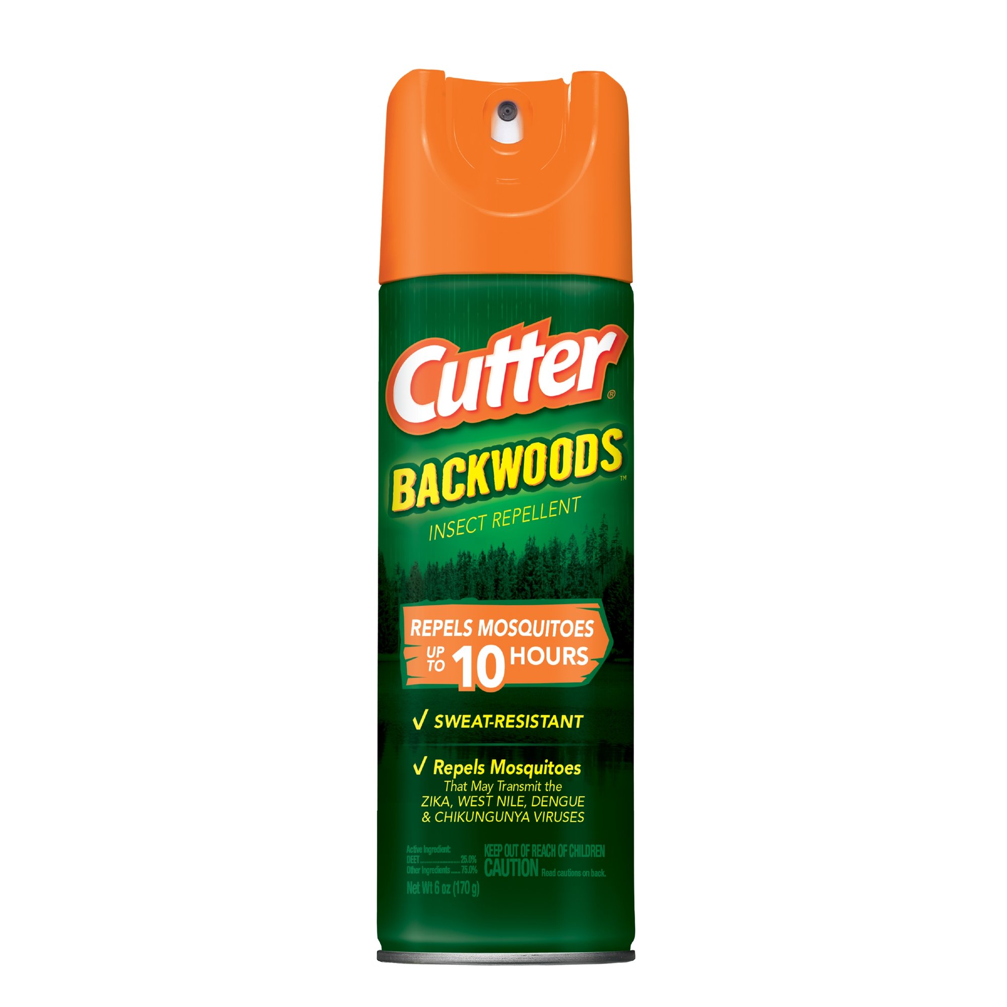 Cutter 6 oz. Backwoods Aerosol Mosquito and Insect Repellent Spray