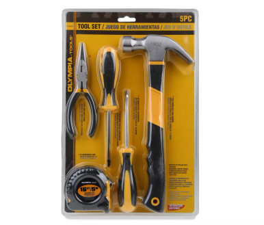 Olympia Tools, 5 Piece Tool Set