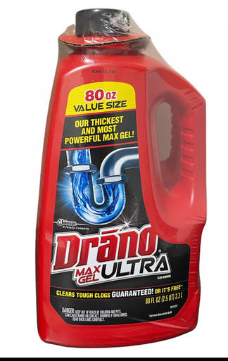 Drano Max Ultra Gel Clog Remover 80 fl. oz