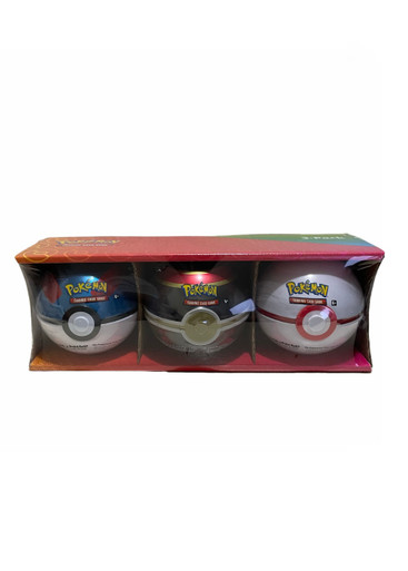 Pokemon Trading Card Game Poke Ball, 3 pack