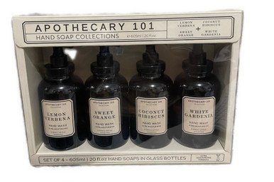 Apothecary 101 Hand Soap Collections (Set of 4 ) 20 Oz