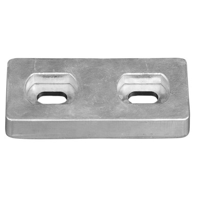 00267 - Tecnoseal Zinc Bolt-on Rectangle Anode 1.5kg - Anode Outlet