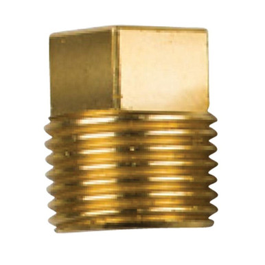 02024TP - Brass Plug for Pencil Anode - Anode Outlet