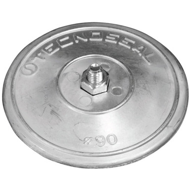 00102E - Tecnoseal Zinc Disc Rudder Anodes (Pair) 90mm - Anode Outlet