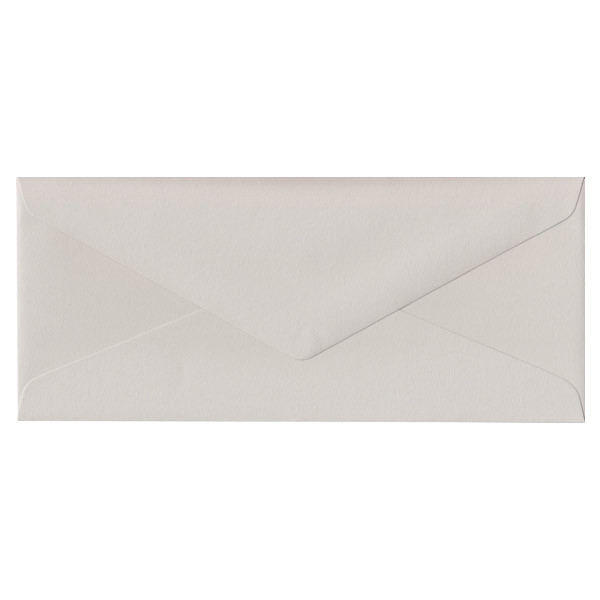 No.10 Euro Flap Pale Grey Envelope - Cards & Pockets