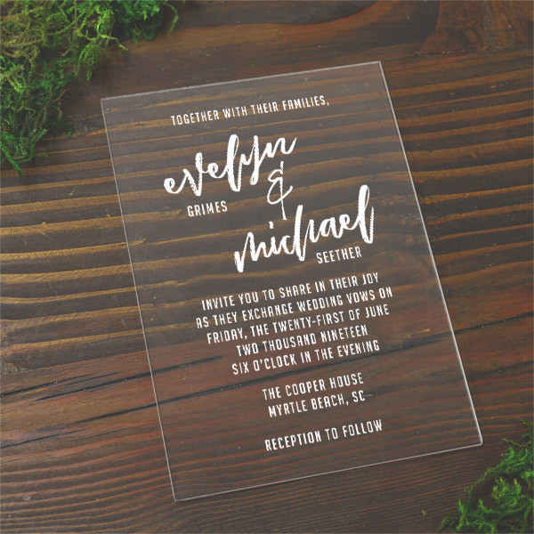 Acrylic - Page 1 - Cards & Pockets