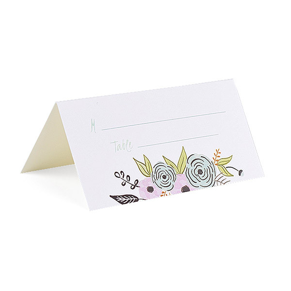 Printing - Customizable Templates - Place Cards - Blank - Page 1 ...