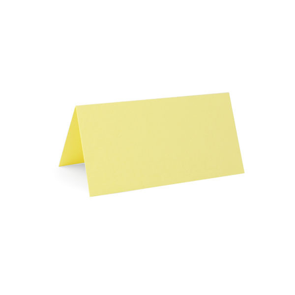 2 x 4 Folded Cards Sorbet Yellow - Cards & Pockets