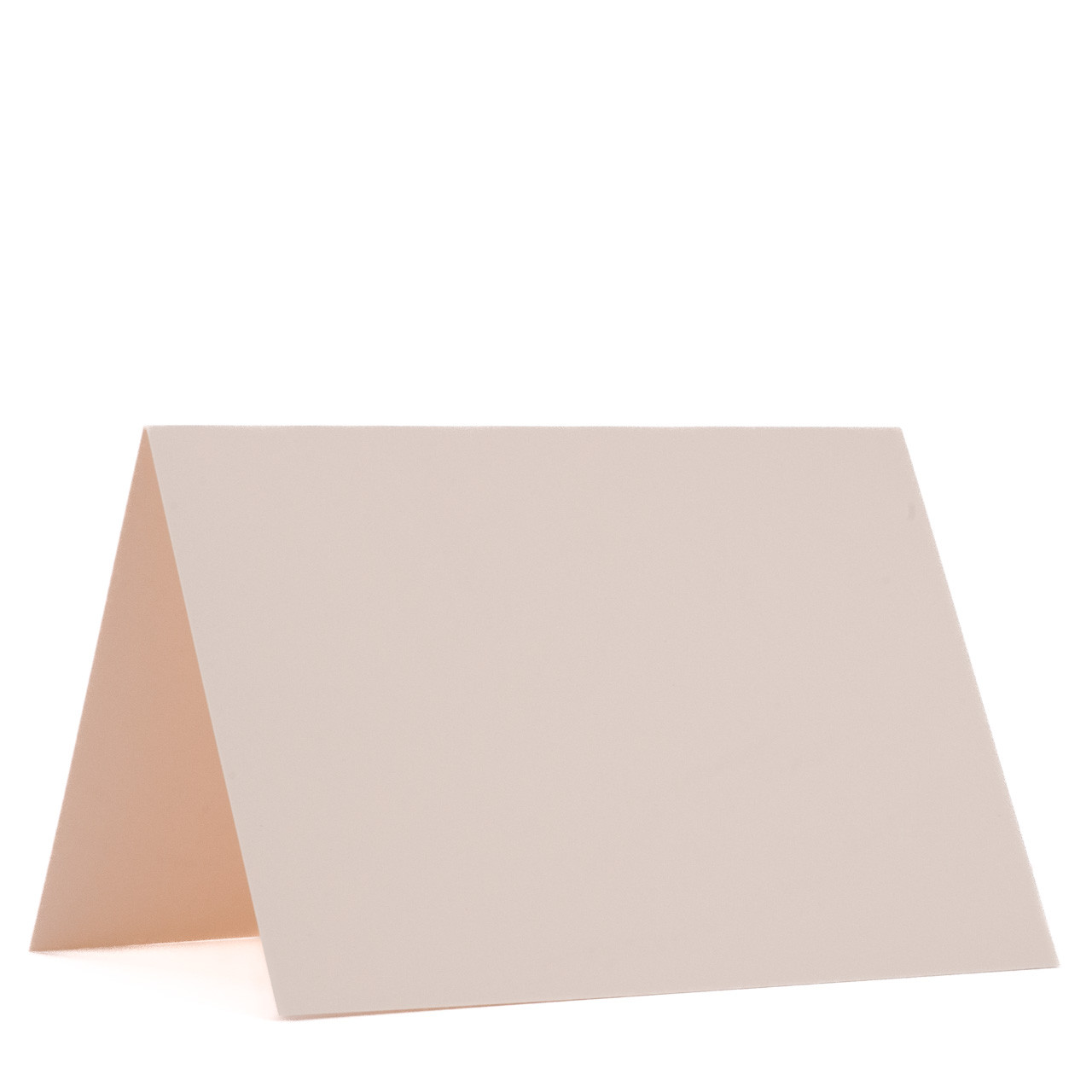 5 x 7 Folded Cards Vellum White - Cards & Pockets