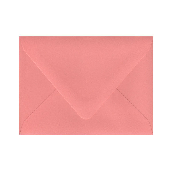 A6 Euro Flap Coral Envelope - Cards & Pockets