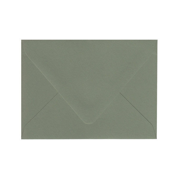 A6 Euro Flap Mid Green Envelope - Cards & Pockets
