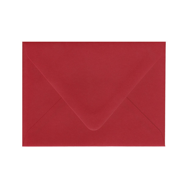A6 Euro Flap Red Envelope - Cards & Pockets