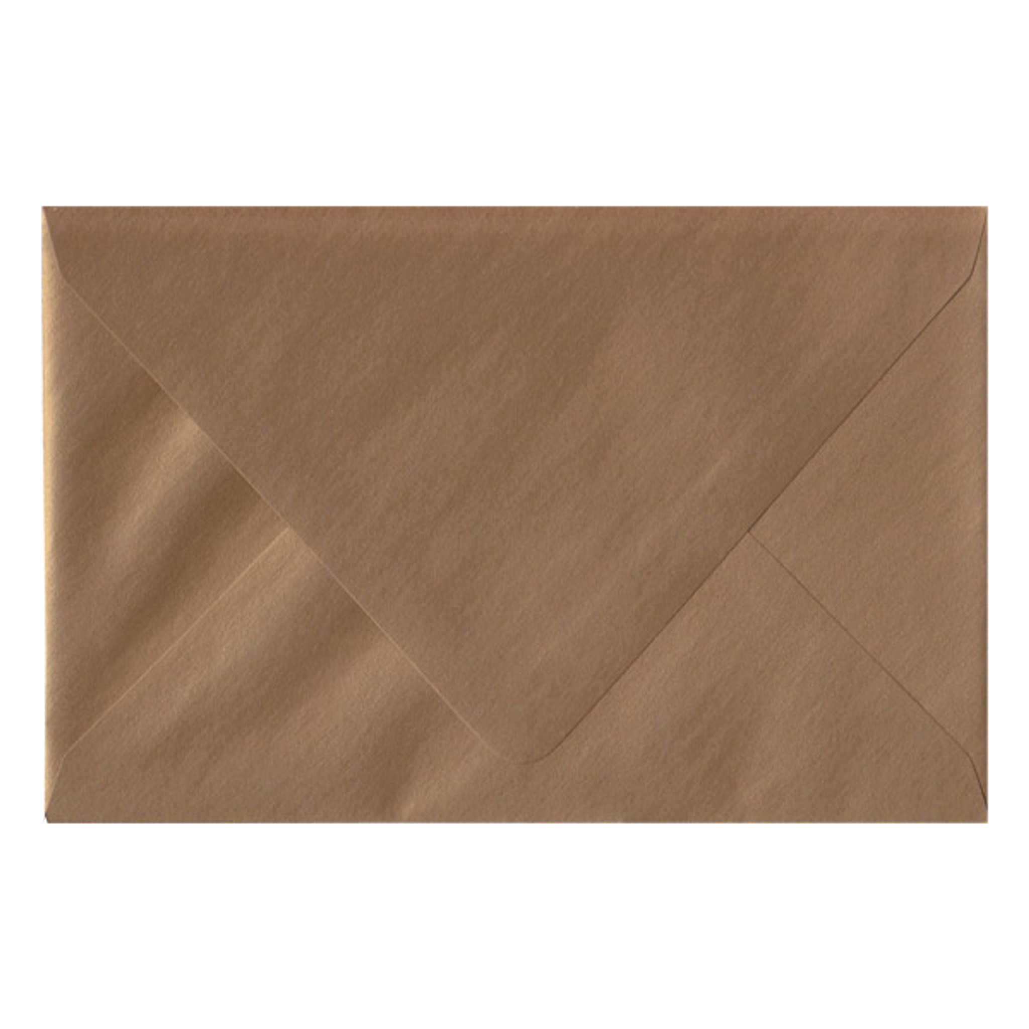 A9 Euro Flap Antique Gold Envelope - Cards & Pockets