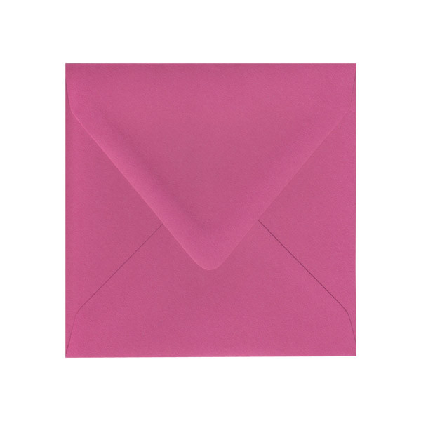 6.5 SQ Euro Flap Fuchsia Pink Envelope - Cards & Pockets