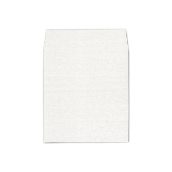 6.5 SQ Square Flap Envelope Liners Ice White - Cards & Pockets