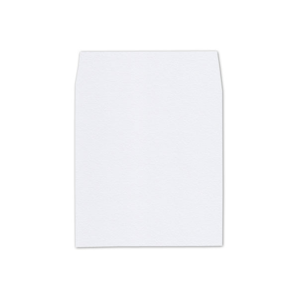 6.5 SQ Square Flap Envelope Liners White Frost - Cards & Pockets