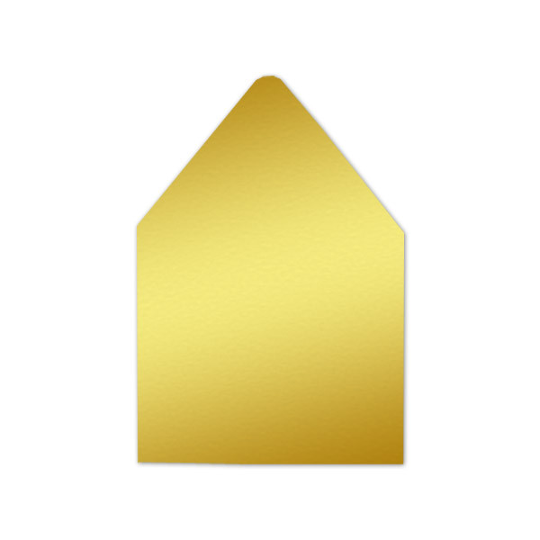 A2 Euro Flap Envelope Liners Mirror Gold - Cards & Pockets