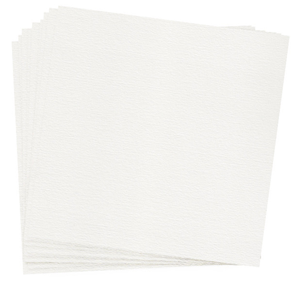 12 x 12 Cover Weight Ice White - Cards & Pockets