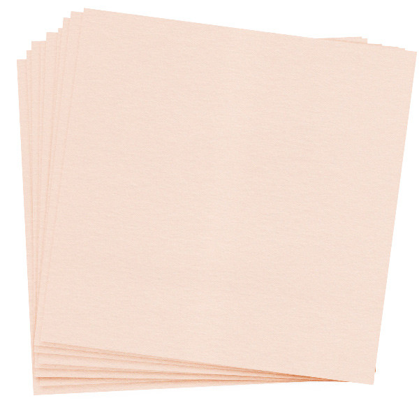 12 x 12 Text Weight Soft Coral - Cards & Pockets