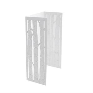 Birch Trees Laser Gate Card - Cards & Pockets