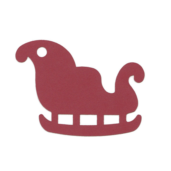 Sleigh Shape Pack - Cards & Pockets