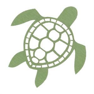 Turtle Shape Pack - Cards & Pockets