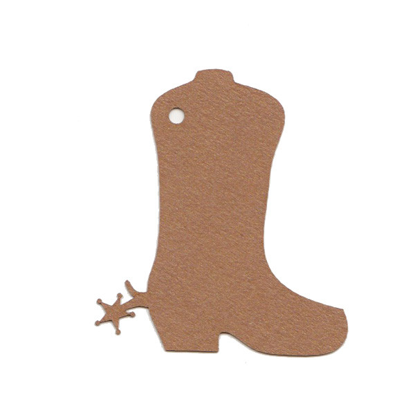 Western Boot Shape Pack - Cards & Pockets