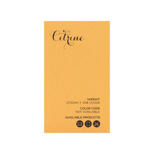 Citrine Swatch - Cards & Pockets
