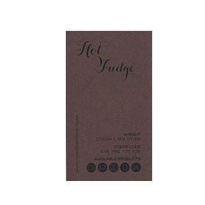 Hot Fudge Swatch - Cards & Pockets
