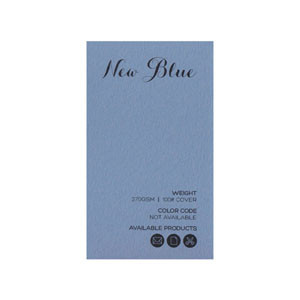 New Blue Swatch - Cards & Pockets