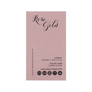 Rose Gold Swatch - Cards & Pockets