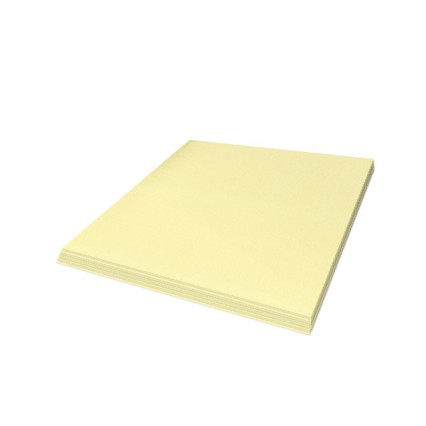 Half Sheet Cardstock Sorbet Yellow - Cards & Pockets
