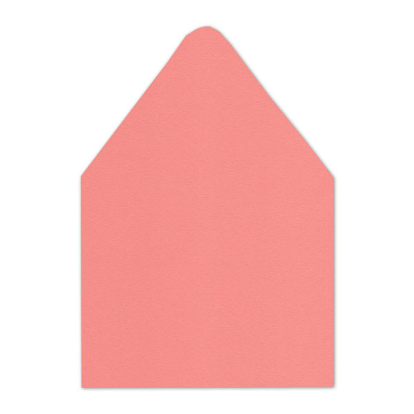 A8 Euro Flap Envelope Liners Coral - Cards & Pockets