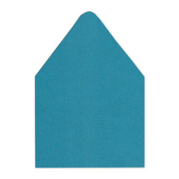 A8 Euro Flap Envelope Liners Peacock Teal - Cards & Pockets