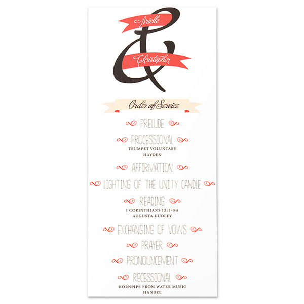 Banner of Love - Program - Cards & Pockets