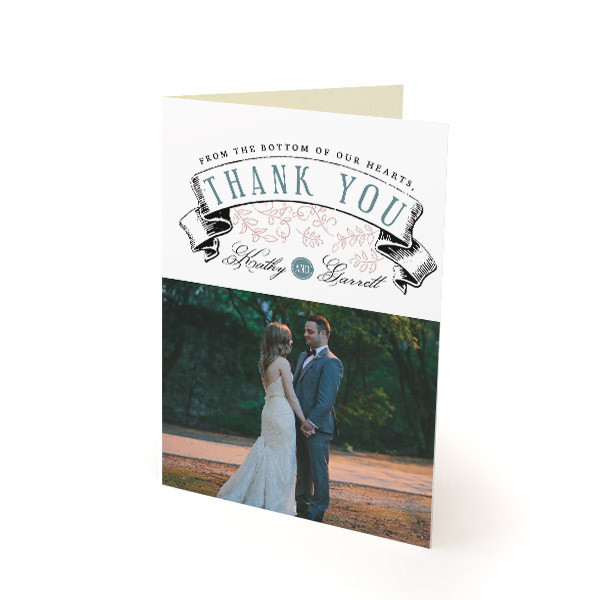 Banner - Photo Thank You Cards - Cards & Pockets