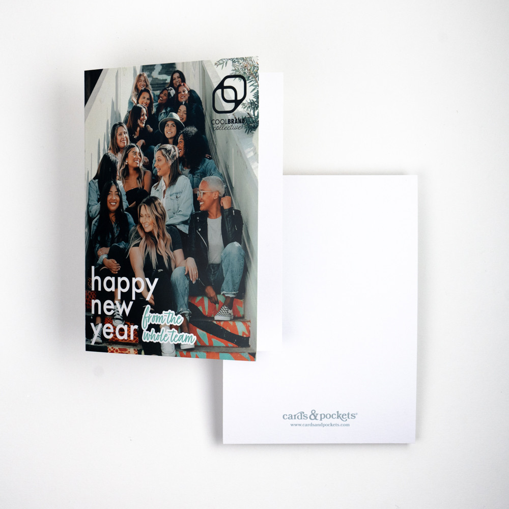 5x7 Photo Folded Card - Upload Your Own Design - Cards & Pockets