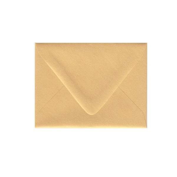 Imperfect A2 Euro Flap Gold Envelope - Surface Texture | Cards and Pockets
