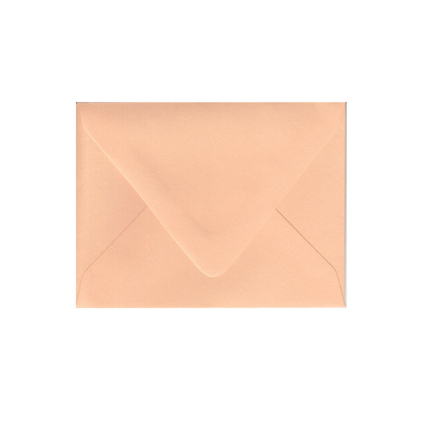 Imperfect A2 Euro Flap Peach Envelope - Surface Texture | Cards and Pockets