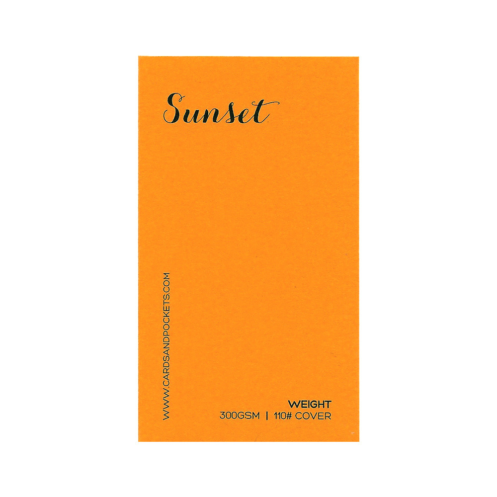 Sunset Swatch - Cards & Pockets