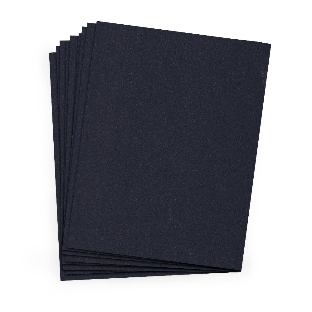 8.5 x 11 Cardstock Midnight Blue - Cards & Pockets