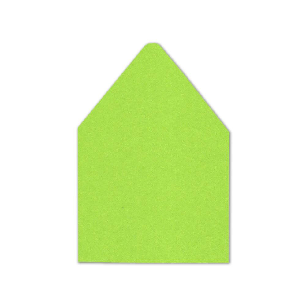 A2 Euro Flap Envelope Liners Lime Green - Cards & Pockets