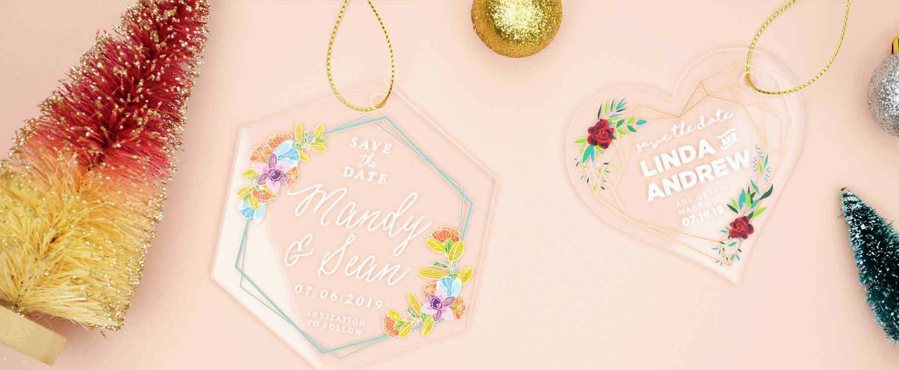 Printing - Acrylic Printing - Acrylic Shapes - Cards & Pockets