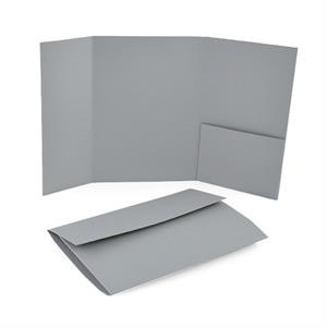 Angled Flap Laser Panel Pocket - Cards & Pockets